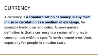 Vocabulary about MONEY in english classes.pptx
