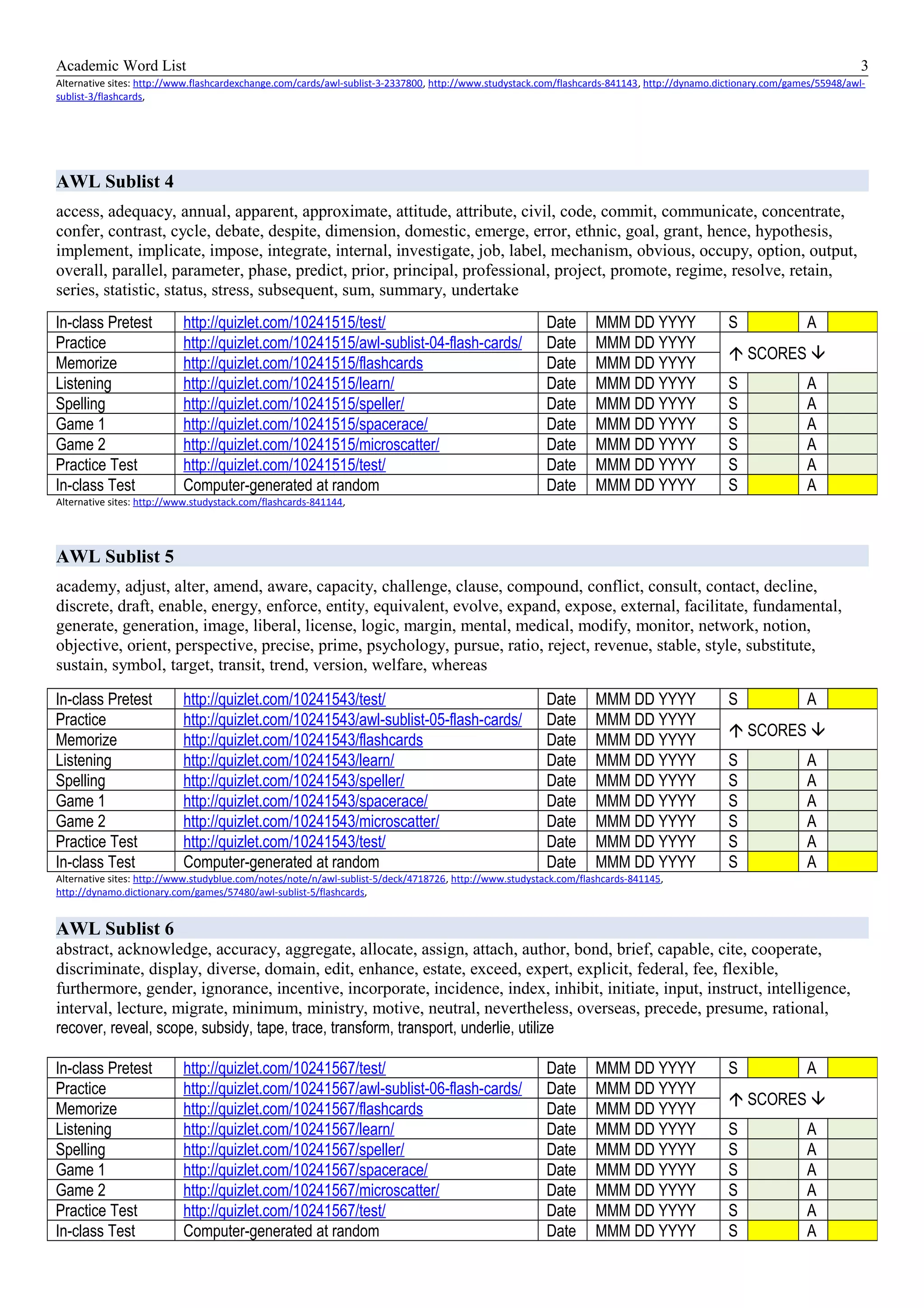 Vocabulary Acquisition Worksheet 1 (v2) | DOC