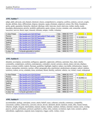 Vocabulary Acquisition Worksheet 1 (v2) | PDF