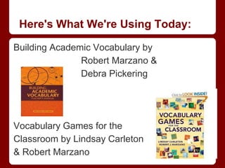 Vocabulary Activities and Games.ppt
