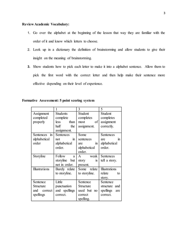 Vocabulary assessment | PDF