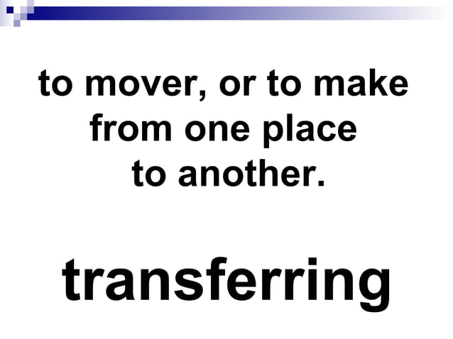 Vocabulary b slim | PPT