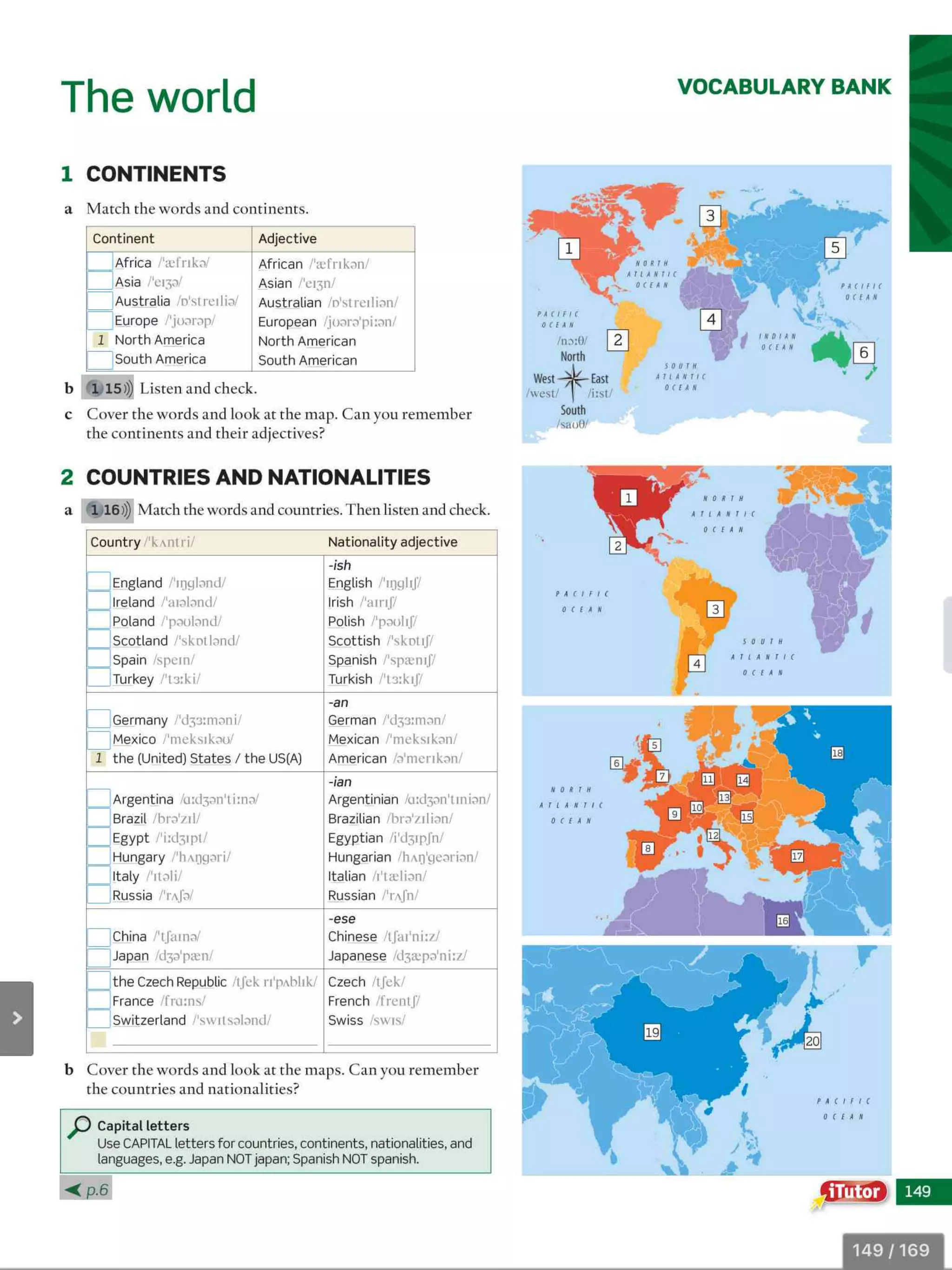 Vocabulary bank | PDF