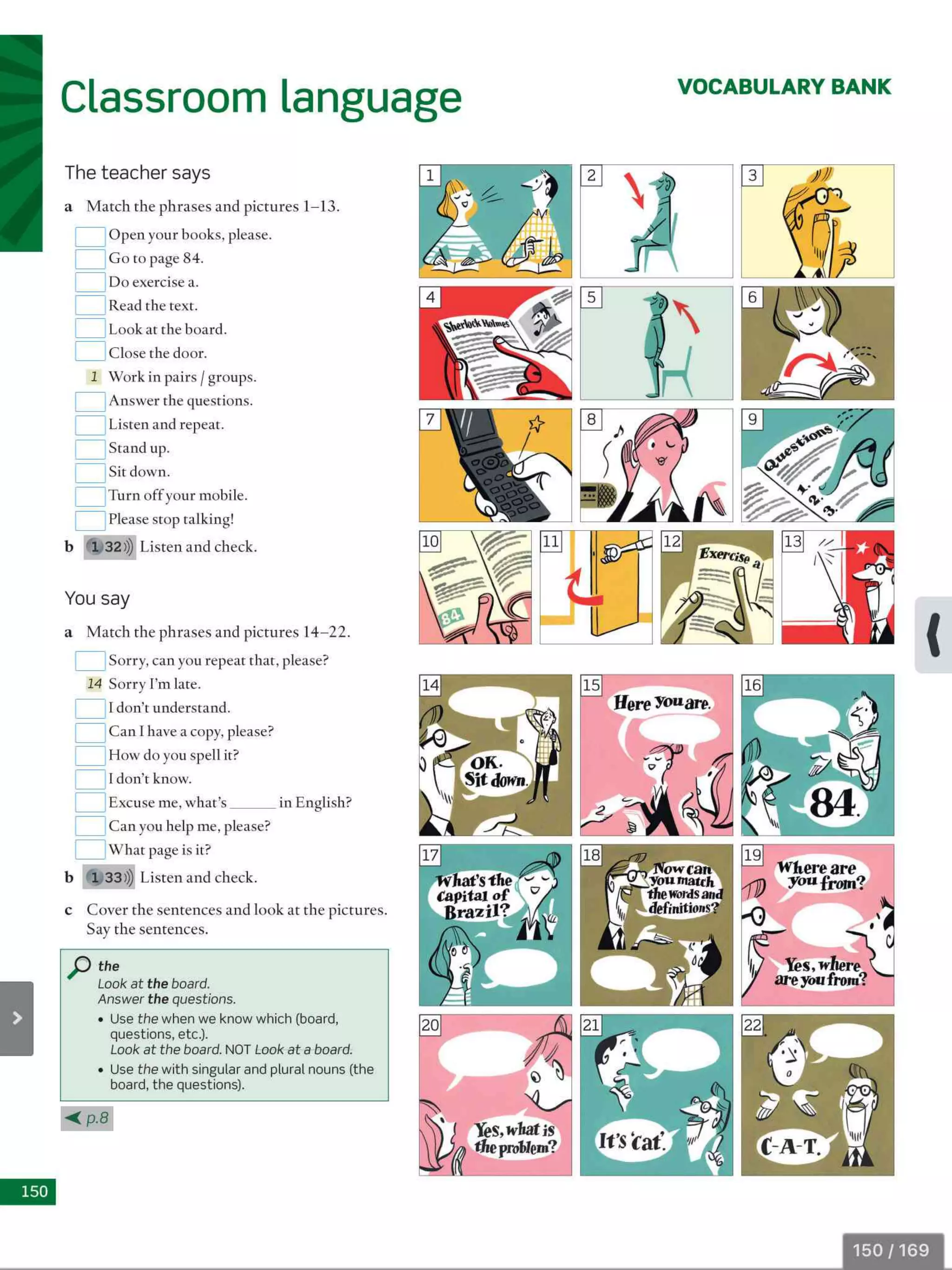 Vocabulary bank | PDF