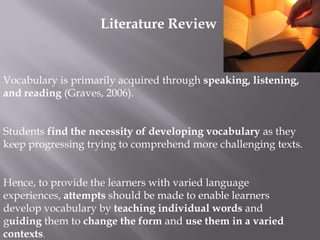 Vocabulary building | PPTX