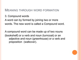 Vocabulary building | PPTX