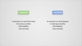 Vocabulary building skills | PDF