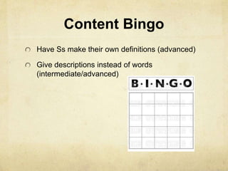 Vocabulary building strategies | PPTX
