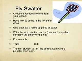 Vocabulary building strategies | PPTX