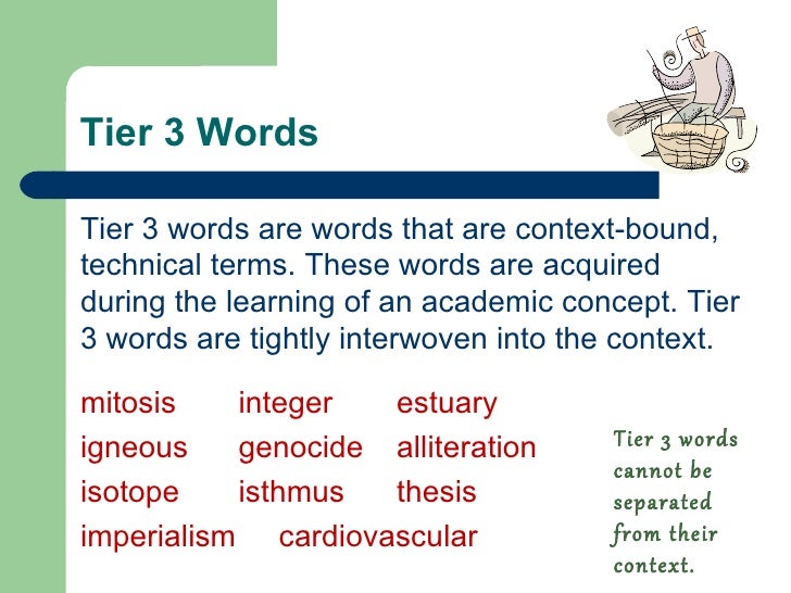 Vocabulary Chapter 2 Word Tiers Vocabulary Chapter 2 Word Tiers