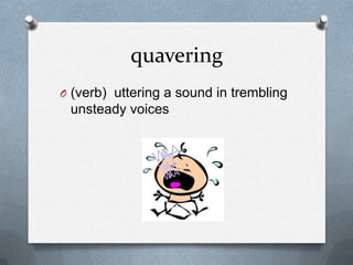 Outsiders chapter 5 vocabulary slideshare | PPTX