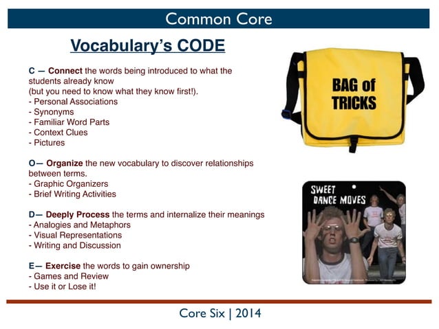 Vocabulary CODE | PPT