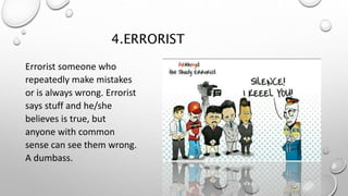 Vocabulary drill and presentation | PPTX