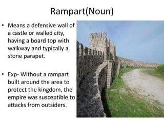 Vocabulary drill and presentation | PPT