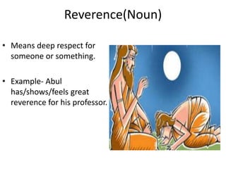 Vocabulary drill and presentation | PPT