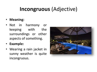 Vocabulary drill rj | PPTX