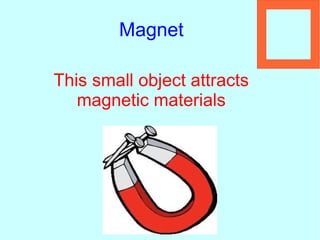 Vocabulary Electricity and Magsnetisens | ODP