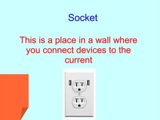 Vocabulary Electricity and Magsnetisens | ODP