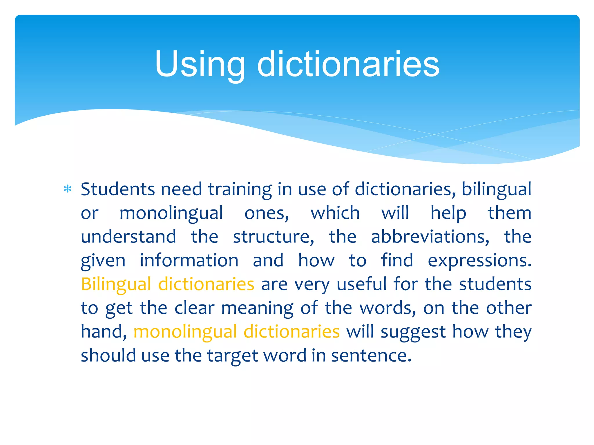 Vocabulary | PPTX | Educational Assessment | Education