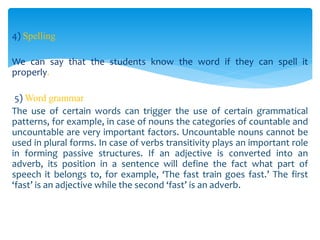 Vocabulary | PPTX | Educational Assessment | Education