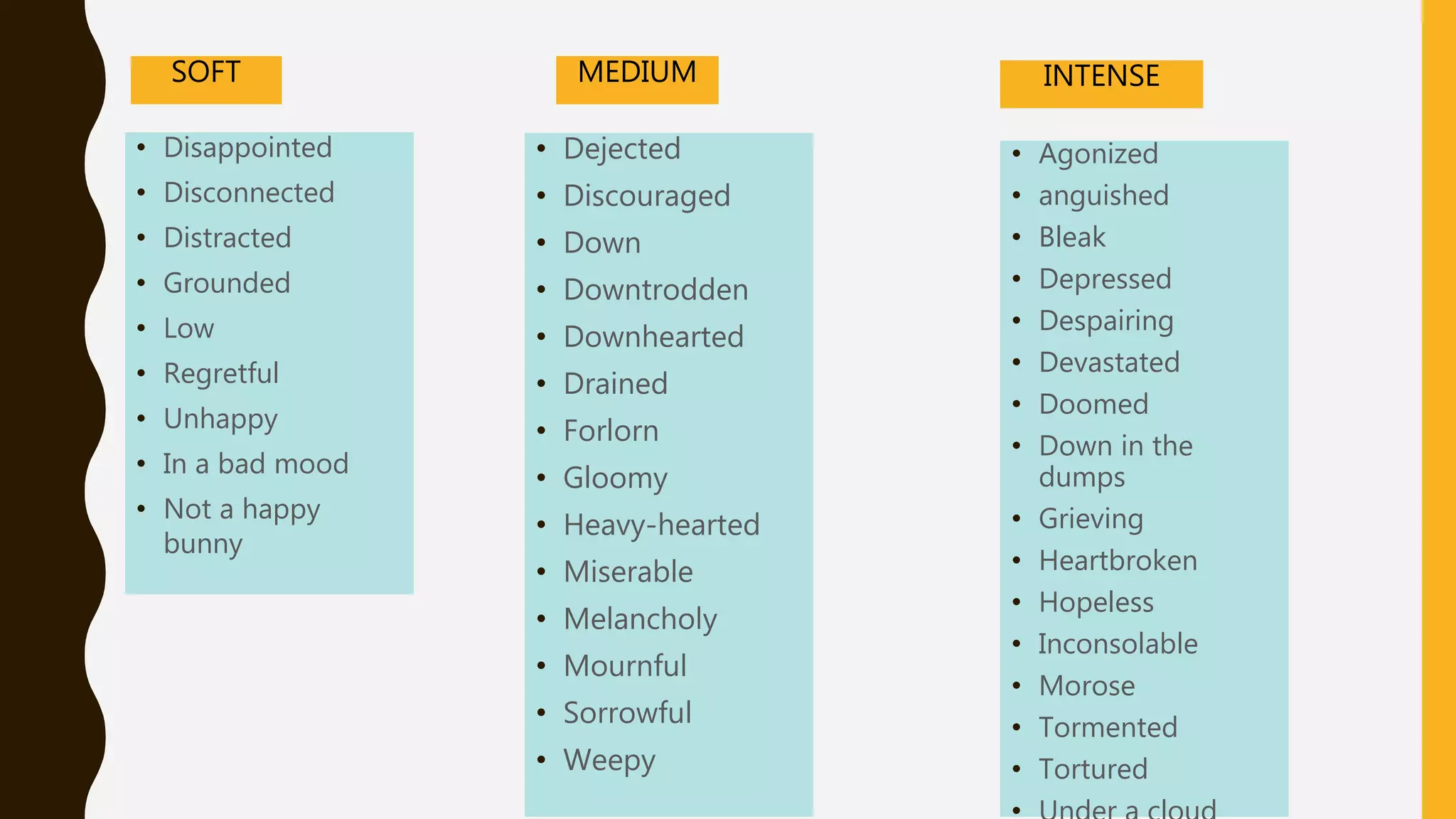 Vocabulary Feelings and Emotions (Teacher Ku) | PPTX