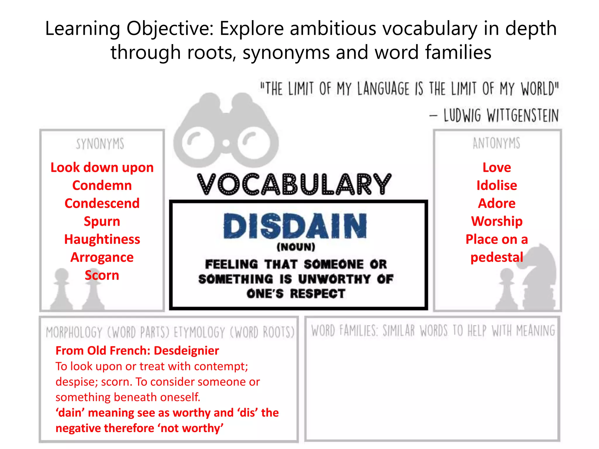 Vocabulary Focus: A Case Study | PPT