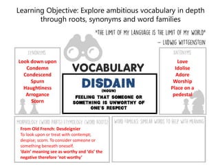 Vocabulary Focus: A Case Study | PPT