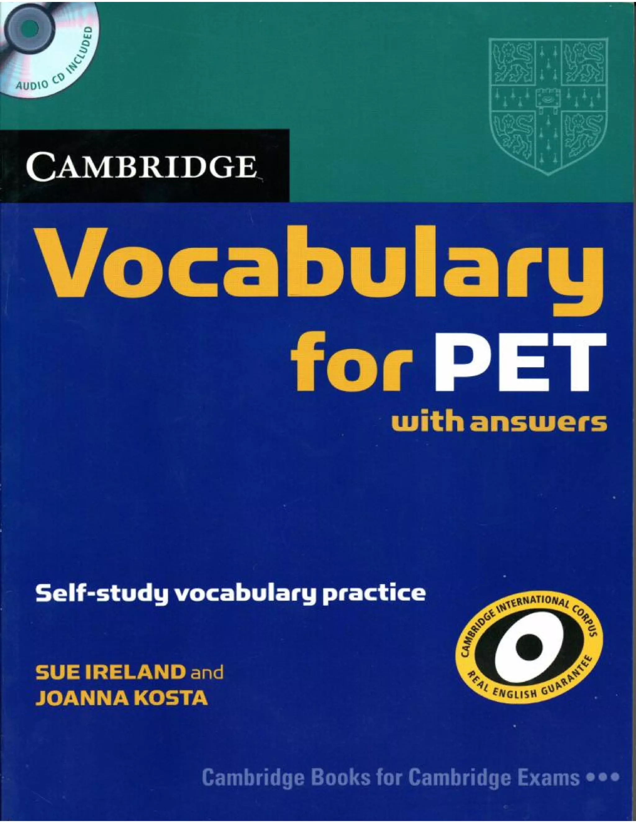 Vocabulary for pet (with answers) | PDF