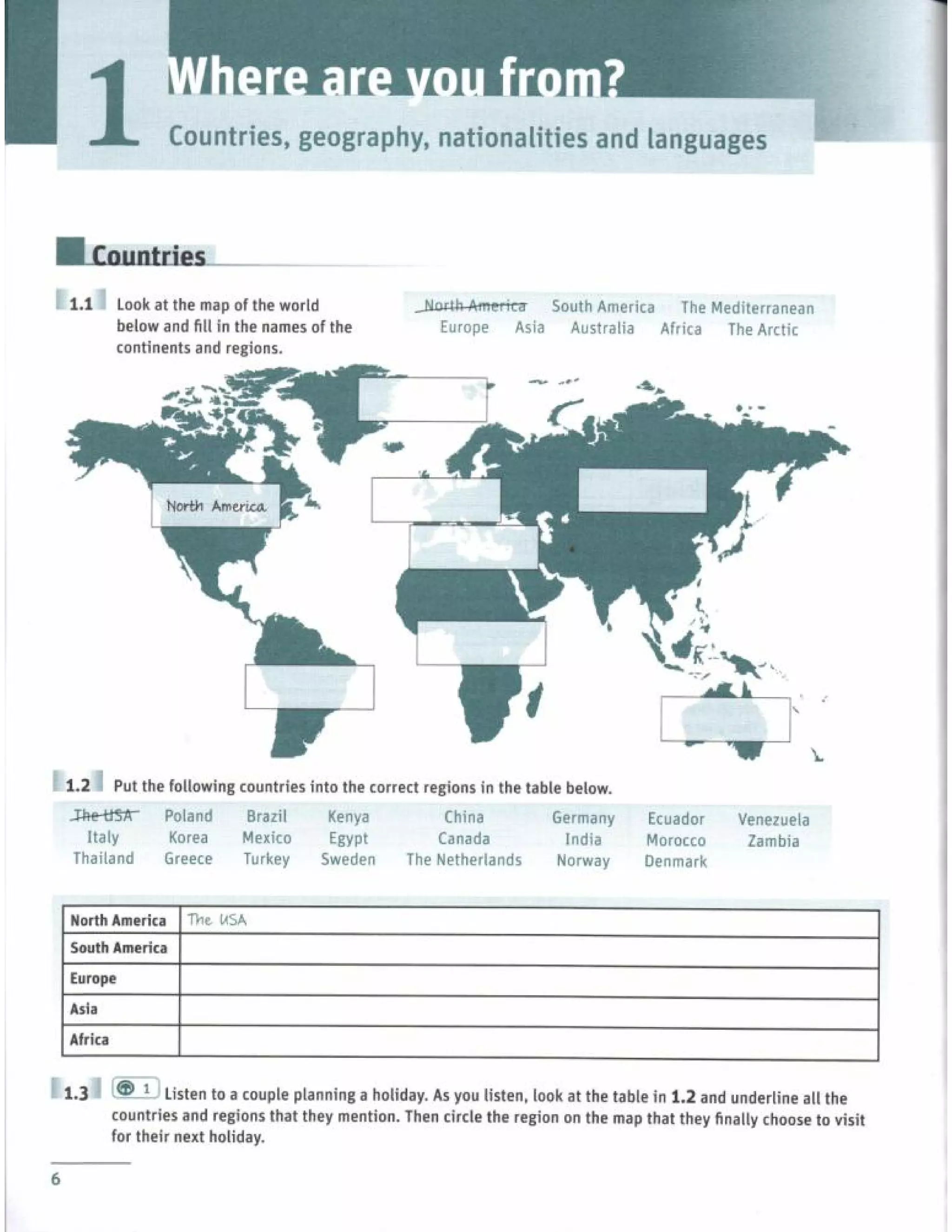 Vocabulary for pet (with answers) | PDF
