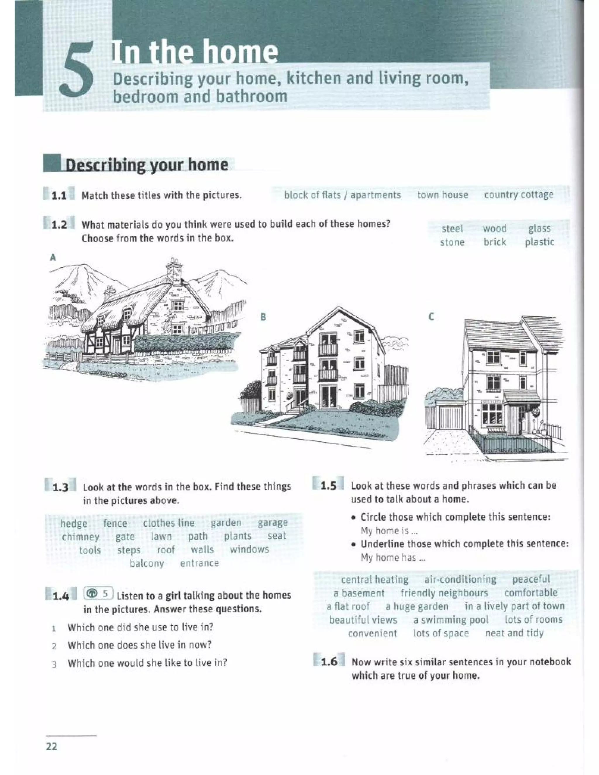 Vocabulary for pet (with answers) | PDF