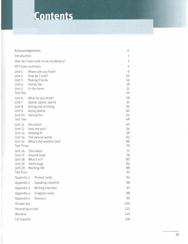 Vocabulary for pet (with answers) | PDF