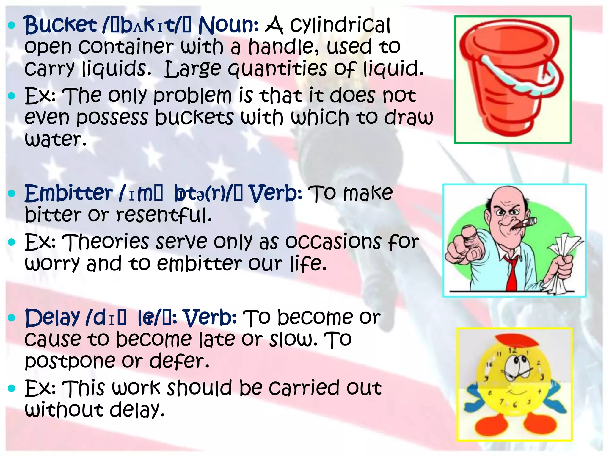 Vocabulary from the metamorphosis | PPTX