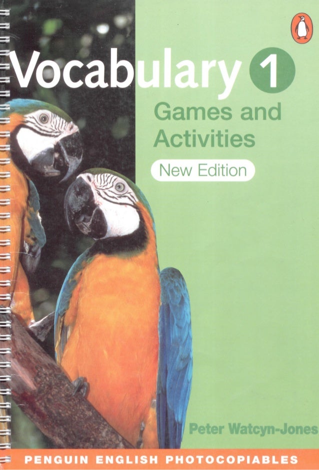 Vocabulary Games And Activities 1 penguin Books 2nd Ed Vocabulary Games And Activities 1 penguin Books 2nd Ed