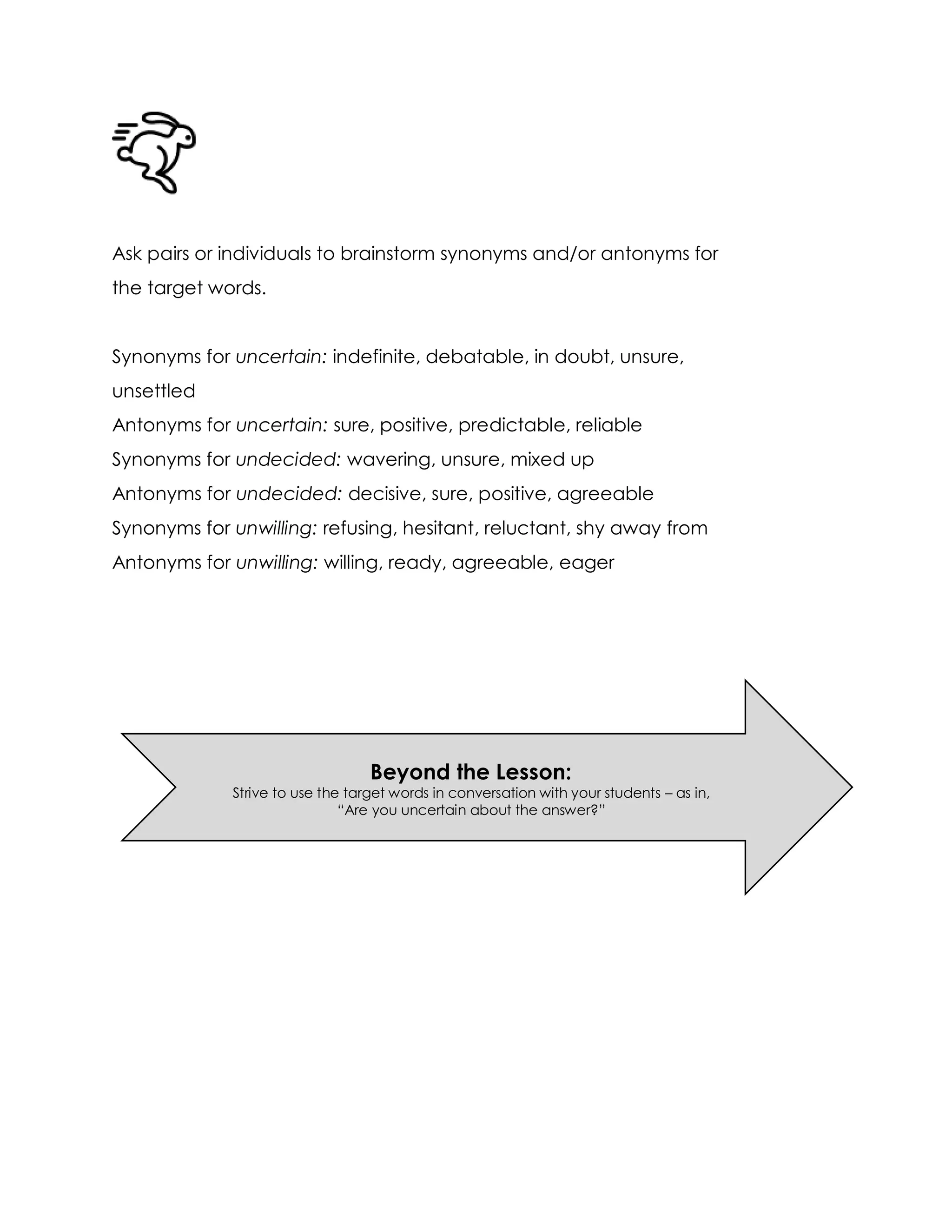 SNAP Vocabulary Lesson | PDF