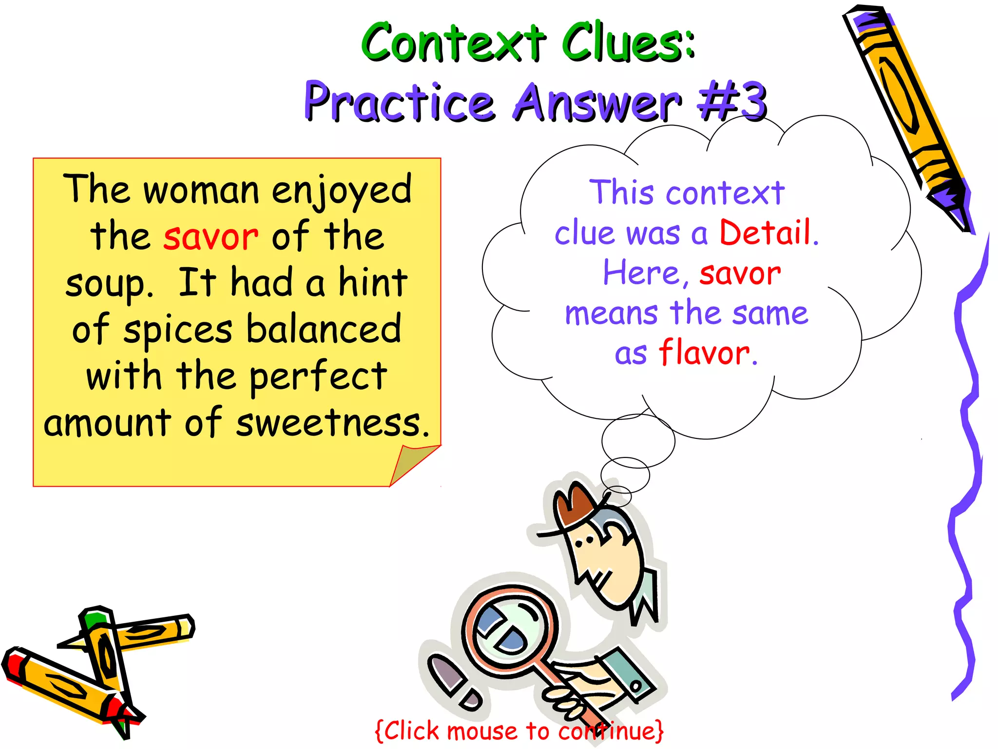 Vocabulary in context | PPT