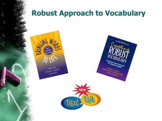 Vocabulary instruction | PPTX