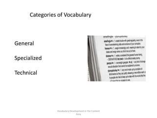 Vocabulary instruction | PPTX