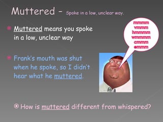 Unit2wk1 Vocabulary intro mighty jackie ppt | PPT