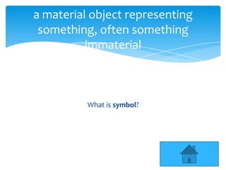 Vocabulary Jeopardy | PPTX