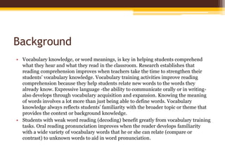 A Teacher and Tutor Guide to Help the Older Student with Limited ...