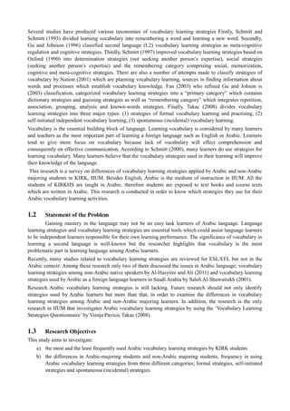 Vocabulary learning strategies | PDF