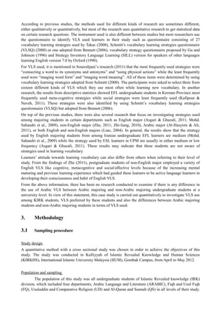 Vocabulary learning strategies | PDF