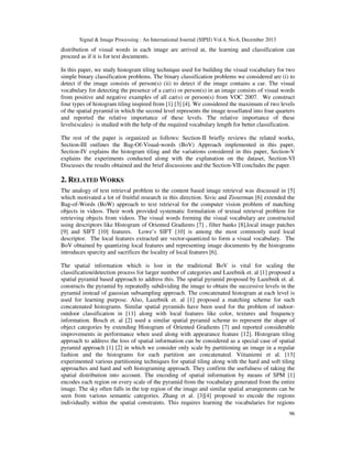 Vocabulary length experiments for binary image classification using bov ...