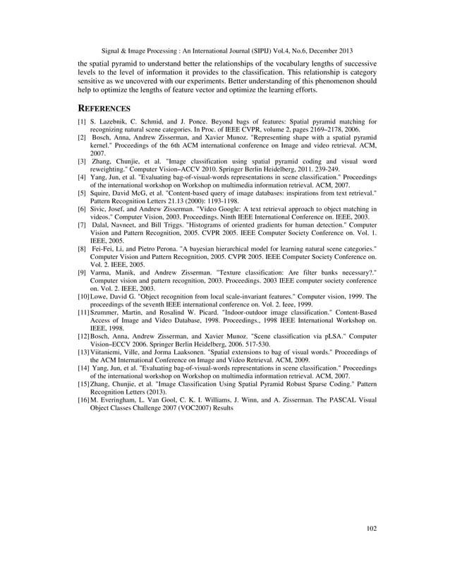 Vocabulary length experiments for binary image classification using bov approach | PDF