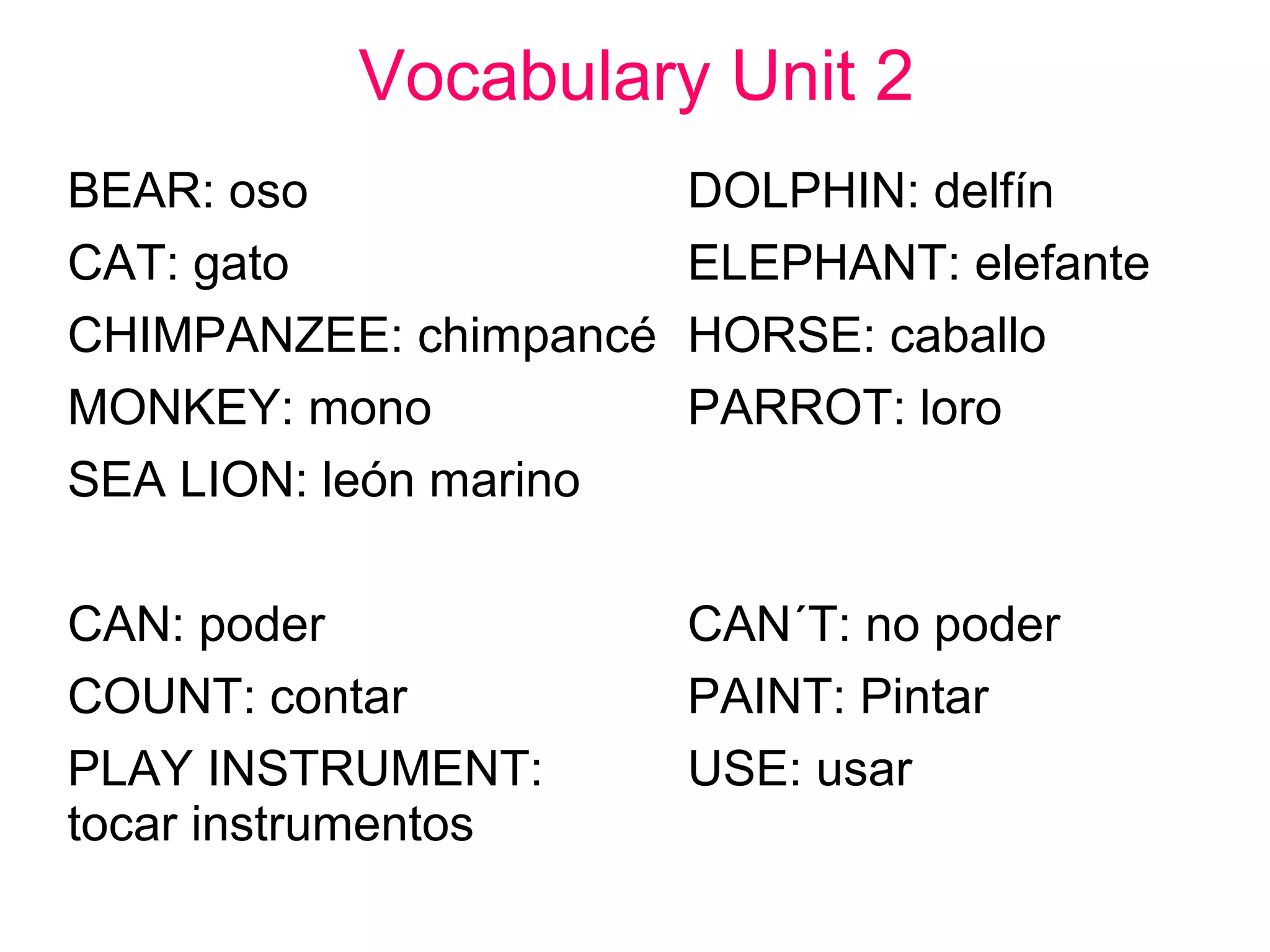 Vocabulary 6th grade Unit 2 lesson 1 | PPT