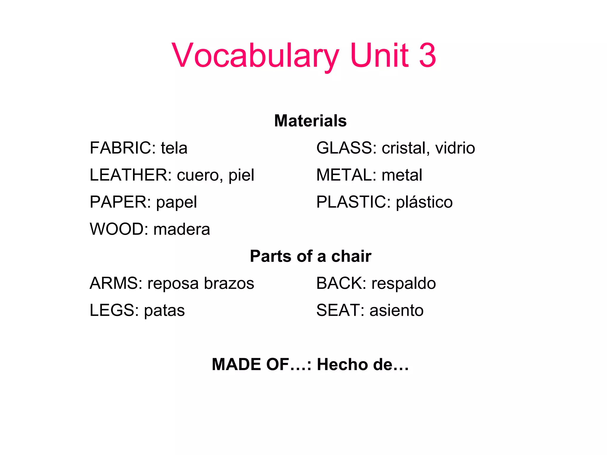 Vocabulary 5th grade Unit 3 Lesson 1 | PPT