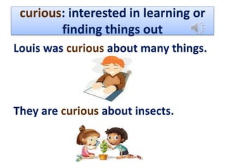 Vocabulary lesson 14 | PPTX