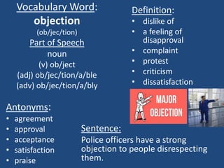 Vocabulary list 12 | PPTX