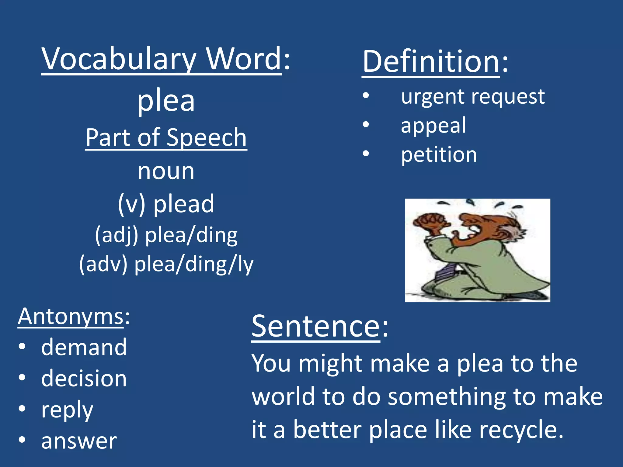 Vocabulary list 28 | PPTX