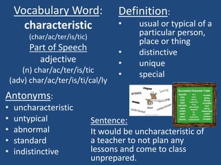 Vocabulary list 29.pptx, the real 29 | PPT
